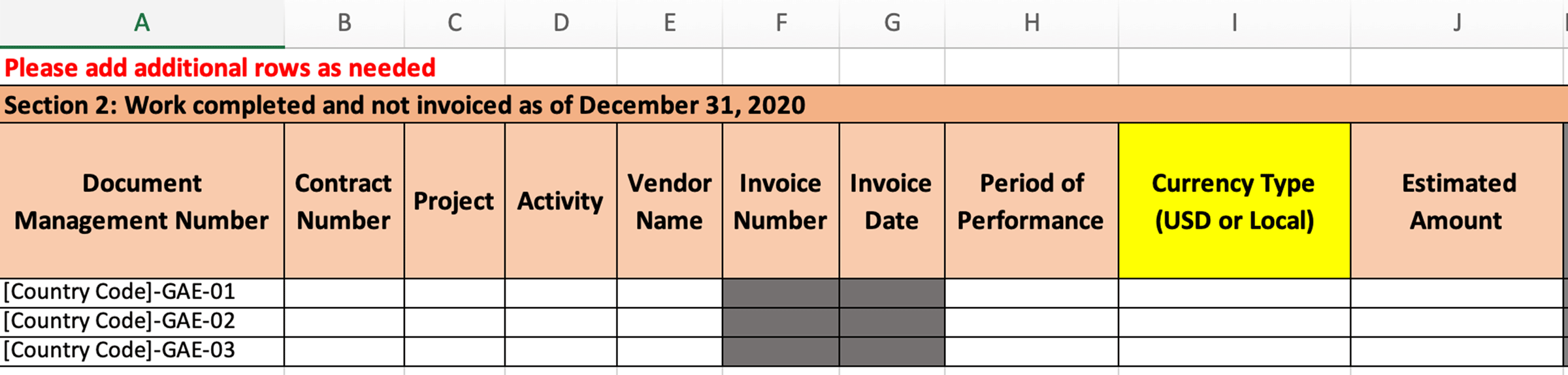 Grant Accrual Guidance | Millennium Challenge Corporation