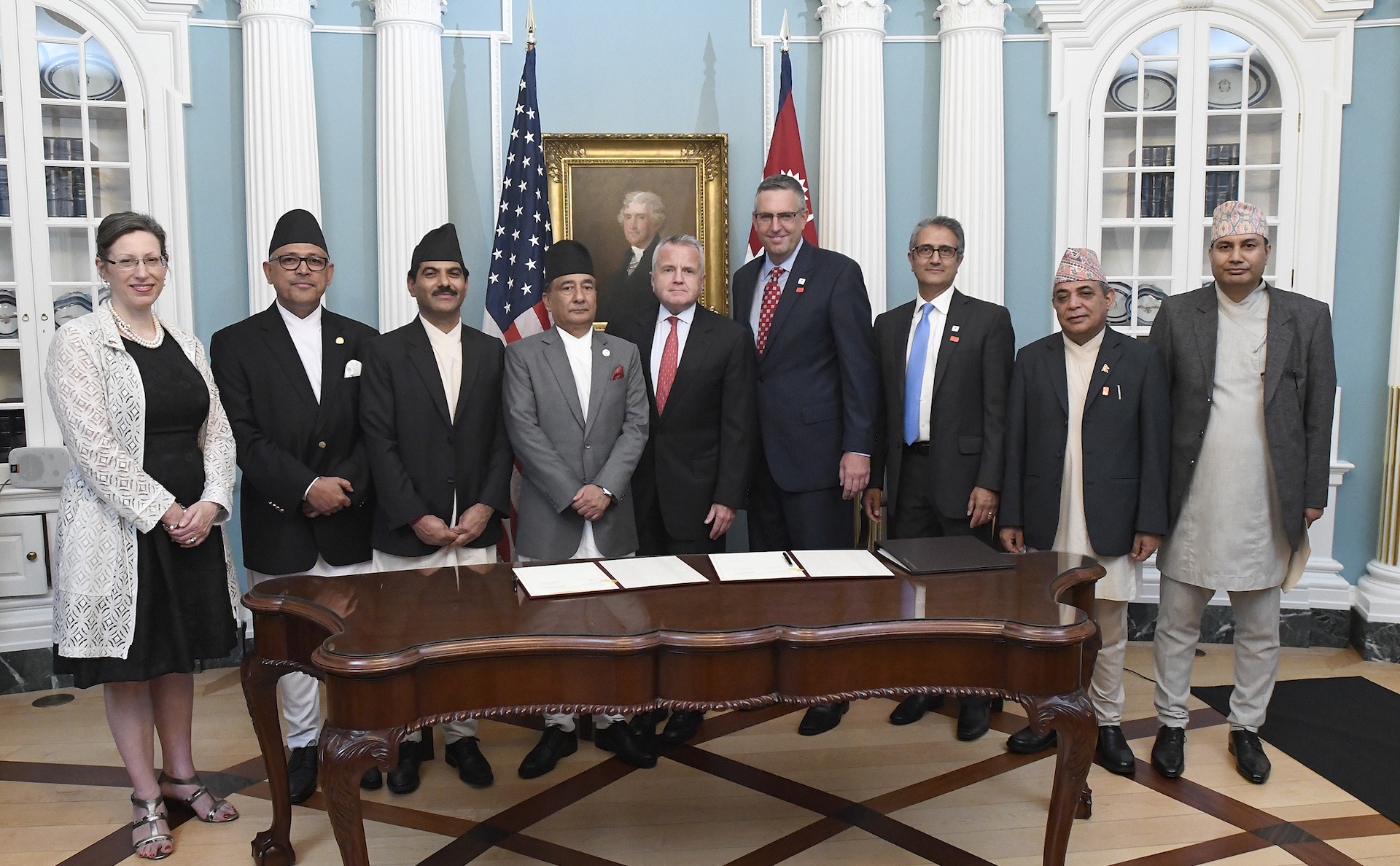 U S And Nepal Sign 500 Million Compact Millennium Challenge Corporation