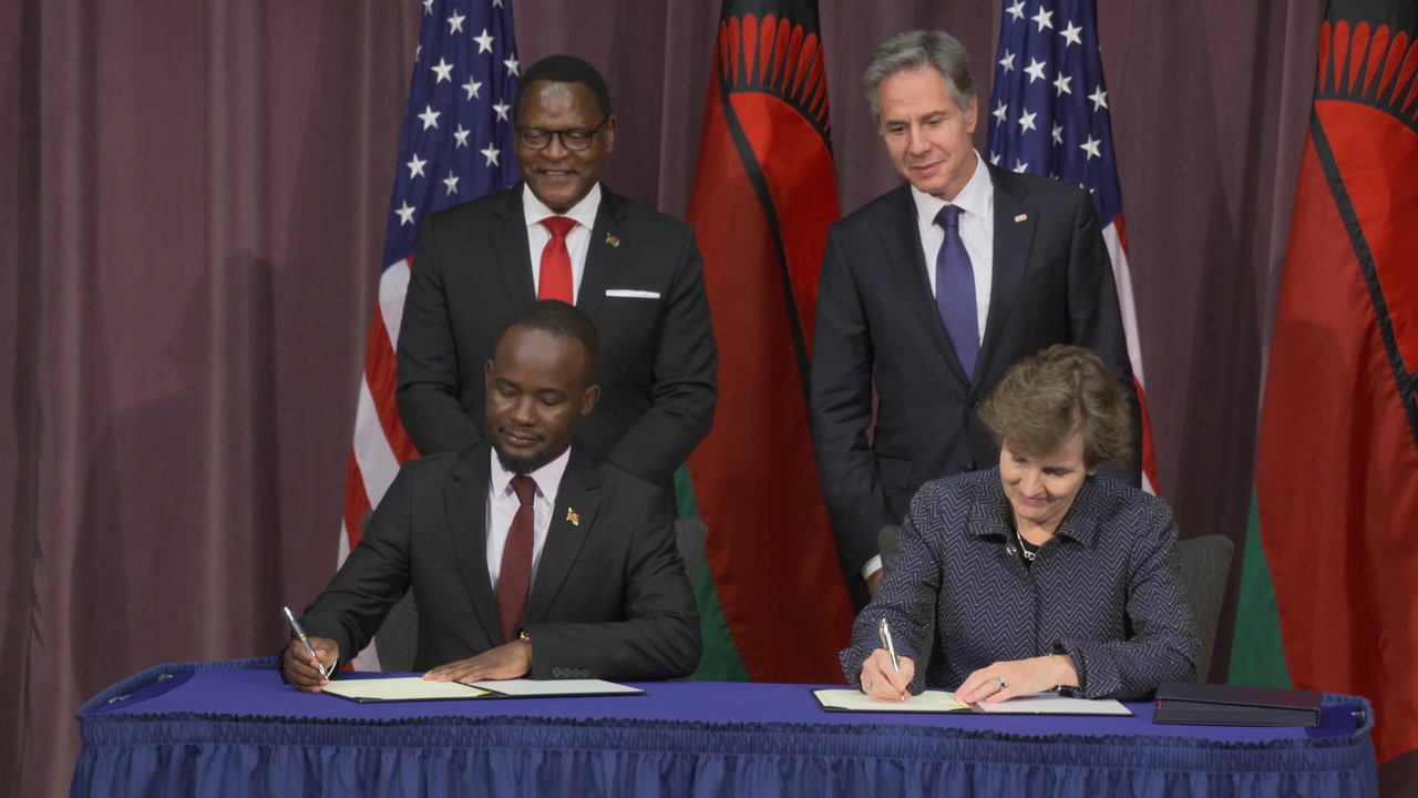 MCC Malawi Transport and Land Compact Signing